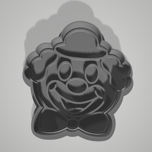 STL file clown cutter with stamp 🤡 ・3D printable design to download・Cults