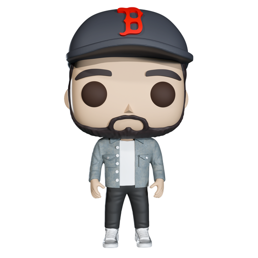👨 Funko pop man red sox cap・ STL File for 3D printing・Cults
