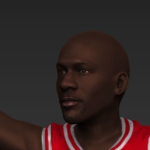 🇯🇴 Michael Jordan figurine for full color 3D printing・ 3D File for 3D ...