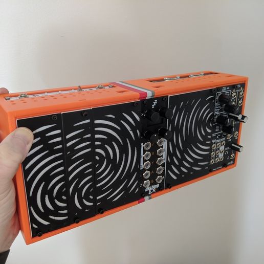 🎵 Expandable Eurorack Case Blocks・ STL File for 3D printing・Cults