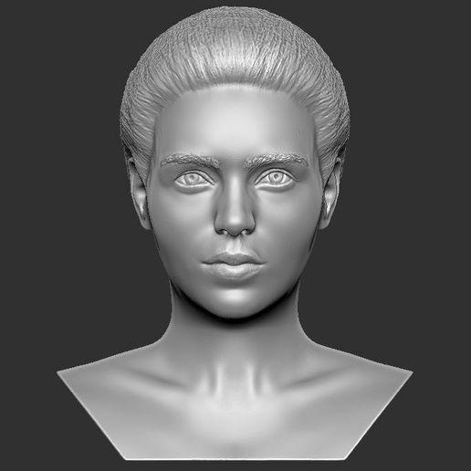 👩 Beautiful woman bust for full color 3D printing TYPE 3・ 3D File for ...