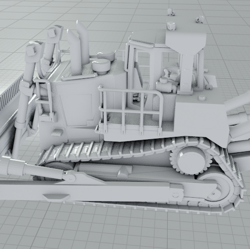🐛 CATERPILLAR CAT D10T2 Large Crawler Dozer MODEL・ STL File for 3D ...