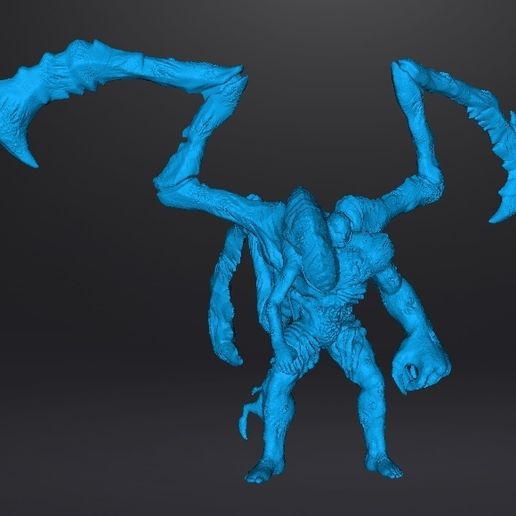 🎃 RE PARASITE SUPERTYRANT MINIATURE MODEL FOR HORROR OR FANTASY GAMES ...