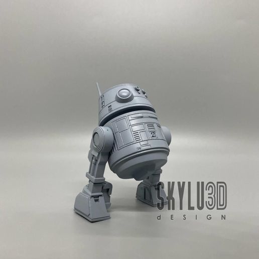 🤖 M2-D8 Astromech Droid One12 Scale STL files 3D print model・ STL File for 3D printing・Cults