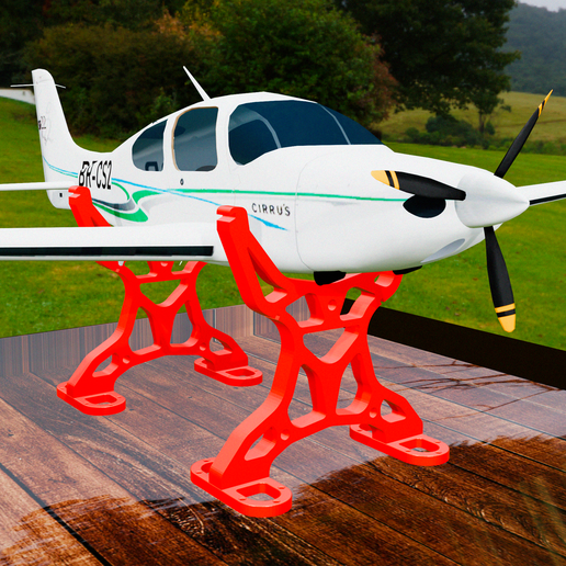 🛩️ Stand for RC Airplane, Plane, Boat | RC Model Stand - STL・ STL File ...