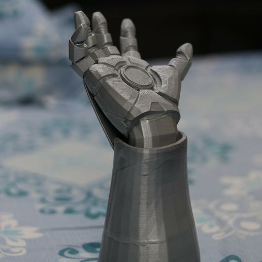 👨 Iron man hand (commercial license)・ STL File for ・Cults