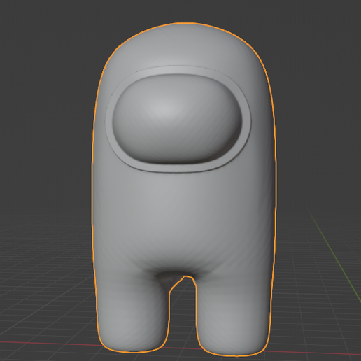 Stl File Thicc Among Us・3d Printing Idea To Download・cults