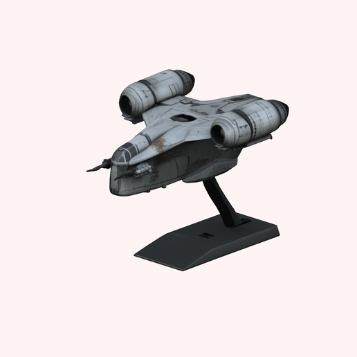 ⭐ Star Wars Razor Crest・ STL File for 3D printing・Cults