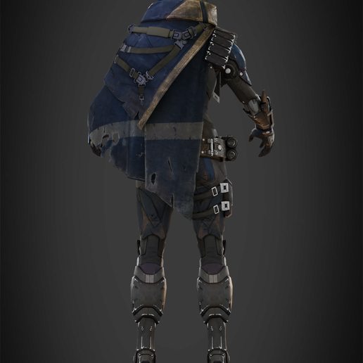 👧 Exo-Stranger Full Armor for Cosplay・ 3D File for 3D printing・Cults