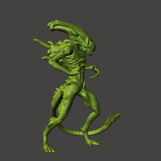 👽 Alien Boiler Xenomorph Aliens Colonial Marines ULTRA DETAILED MESH hi ...