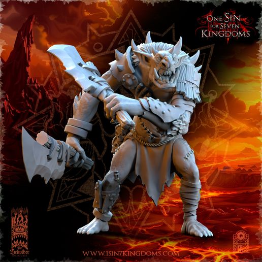 3D file Realms of Mayhem Trolls ♟ ・3D printable model to download・Cults