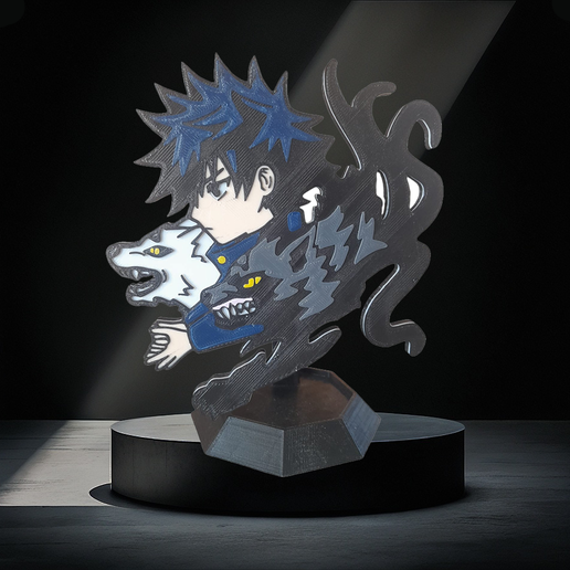👤 Jujutsu Kaisen Bust Pack - 2d Figures X9・ 3D File for 3D printing・Cults