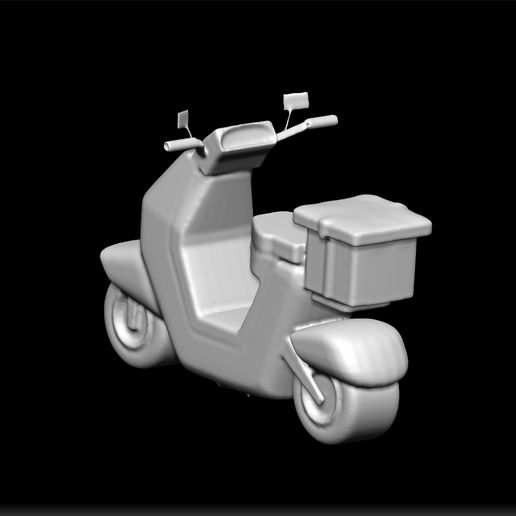 Archivo STL Cute Scooter - Printable Scooter STL - Scooter 3D Model ...