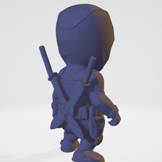👶 Baby Deadpool・ STL File for 3D printing・Cults