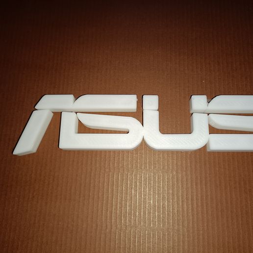 STL file ASUS logo 🖥️ ・Design to download and 3D print・Cults