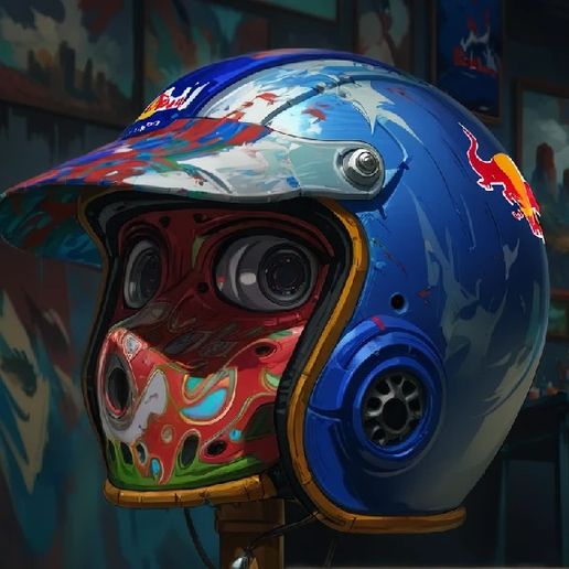STL file Open Face Motorcycle Helmet - 3D STL Printable 🏍️ ・3D printing ...