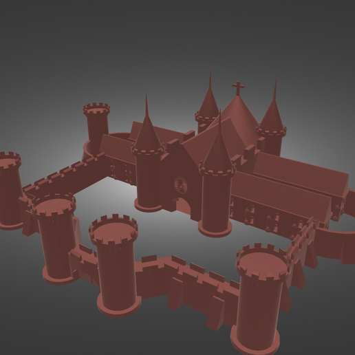 🏰 Castle・Free STL File for ・Cults