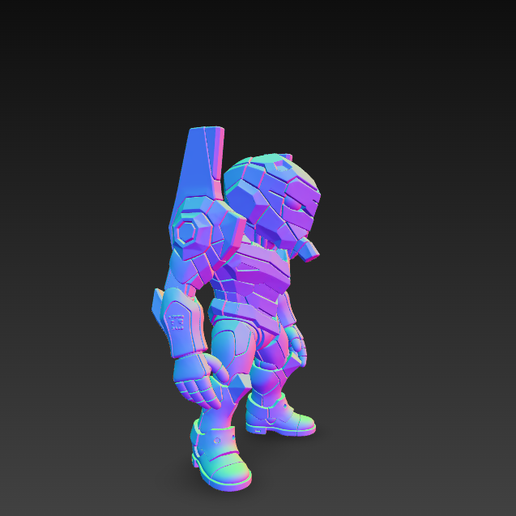 🤖 EVA-03 - Evangelion Chibi Mecha Figure (STL) | 3D Printable EVA Unit ...