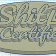 🗝️ Shitbox Certified Keychain・Free STL File for ・Cults