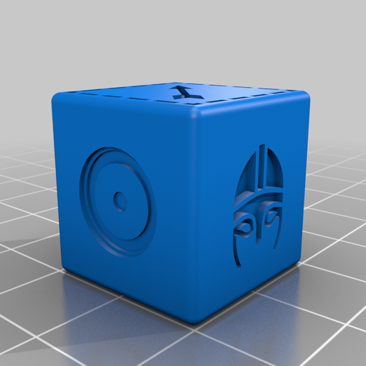 🎲 Assassin's Creed Valhalla - Orlog Dice Game・Free STL File for ・Cults