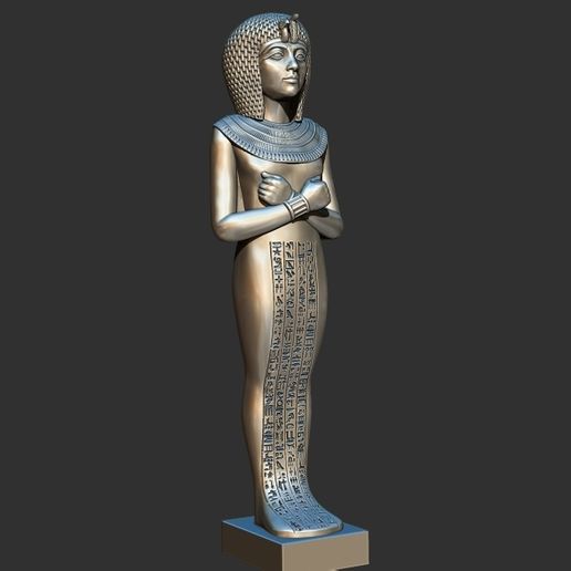 3D file Ushabti of Tutankhamun 3d printable model 3D print model 🤴 ・3D ...