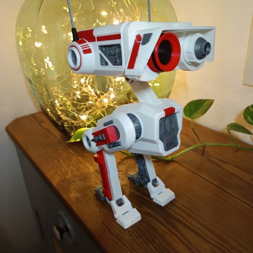 3D printed STAR WARS BD-1 DROID ARTICULATED, HIGHLY DETAILED & PRINTABLESTAR WARS BD-1 DROID ...