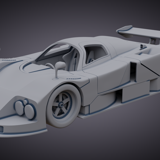 🚗 1/18 Mazda 787B・ STL File for 3D printing・Cults