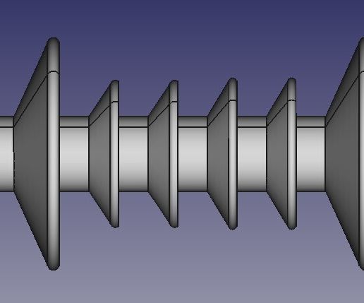 STL file Oberleitung DB Isolator 1:32 Ezs664 mit Loch 🧸 ・3D printer ...
