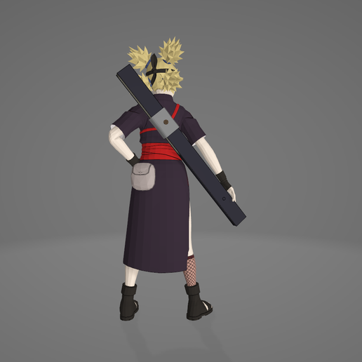 🎨 NARUTO SHIPPUDEN TEMARI・ STL File for 3D printing・Cults