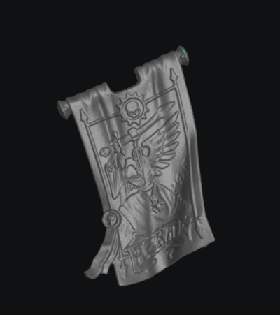 👼 Dark ness Angel chapter boss azrael Banner・ STL File for 3D printing ...