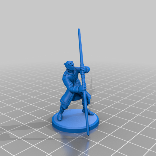 🎲 Random 28mm Jedi・Free 3D File for ・Cults