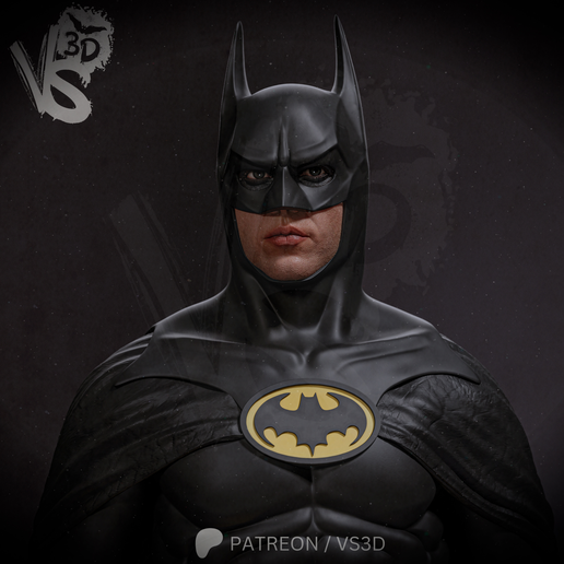 🦸‍♀️ 1989 Batman・ 3D File for 3D printing・Cults