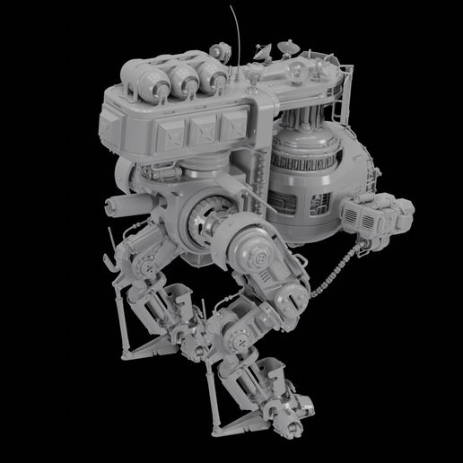 🤖 Mech Robot・ STL File for 3D printing・Cults