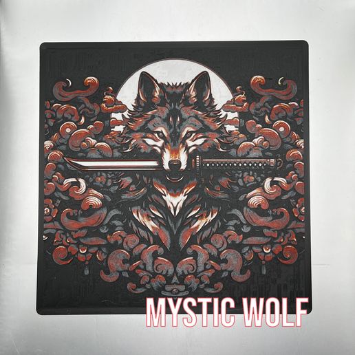 🐺 Mystic Wolf Hueforge・Free STL File for 3D printing・Cults