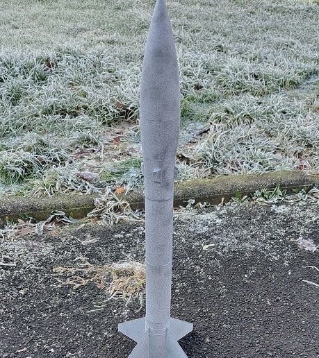 🚀 MGR-1 Honest John model rocket 1:16・ STL File for 3D printing・Cults