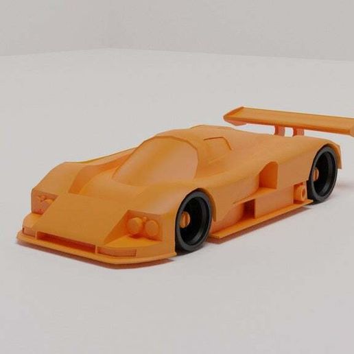 🚗 Mazda 787b・Free STL File for ・Cults