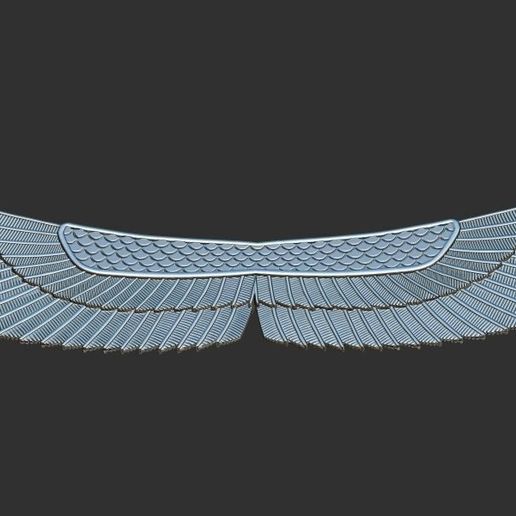 🇪🇬 pharaoh ISIS wings 3d printable model cnc 3D print model・ 3D File ...