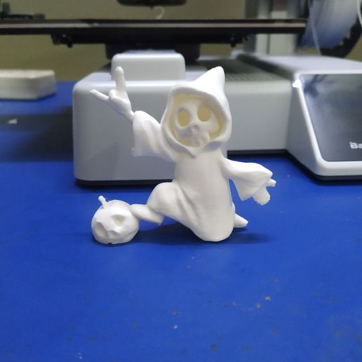 👻 ghost rock star model halloween・ STL File for 3D printing・Cults