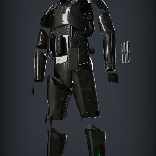 🪖 DEATH TROOPER ARMOR +specialist armor・ STL File for 3D printing・Cults