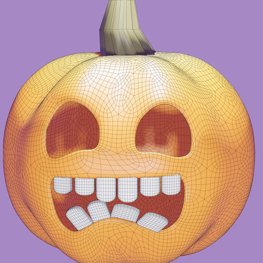 STL file PUMPKIN 🎃 ・3D printer design to download・Cults