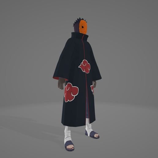 🎨 NARUTO SHIPPUDEN TOBI・ STL File for 3D printing・Cults