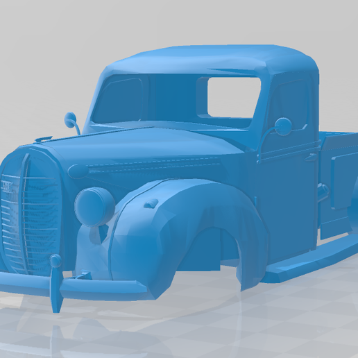 🚚 1938 Vairogs Pickup Truck Ford - Body Car Model・ 3D File for 3D ...