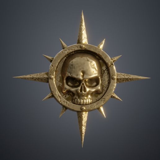 🛰 Space Marine Emblem Badges・ 3D File for 3D printing・Cults