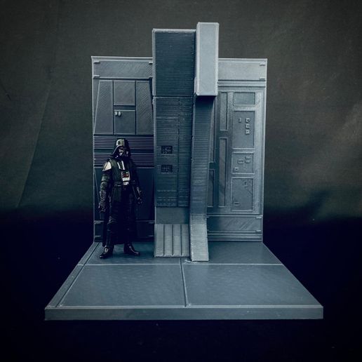 Archivo STL Star Destroyer Executor Bridge Diorama FOR 3.75in (1:18 ...