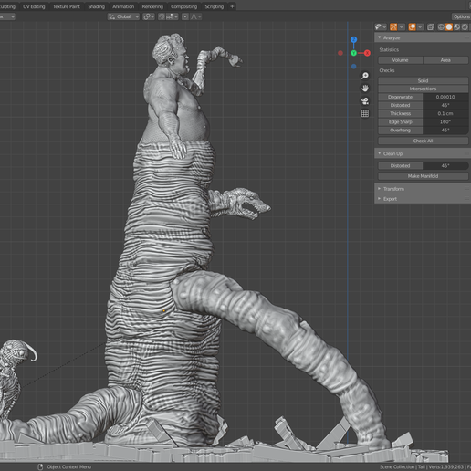 🎨 Dr.Blair-Thing - The Thing (1982)・ STL File for 3D printing・Cults