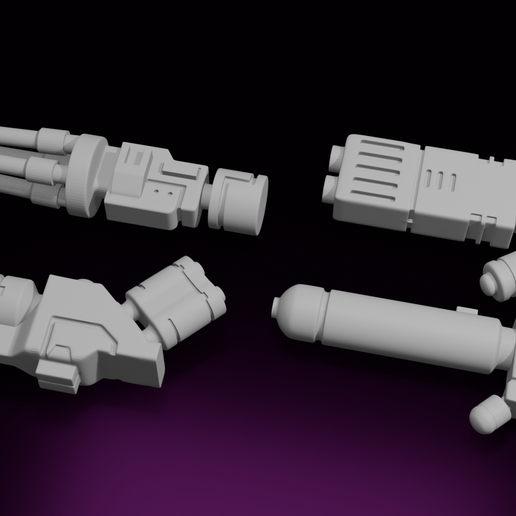 🔨 TAU XV8 BATTLESUIT・ STL File for 3D printing・Cults