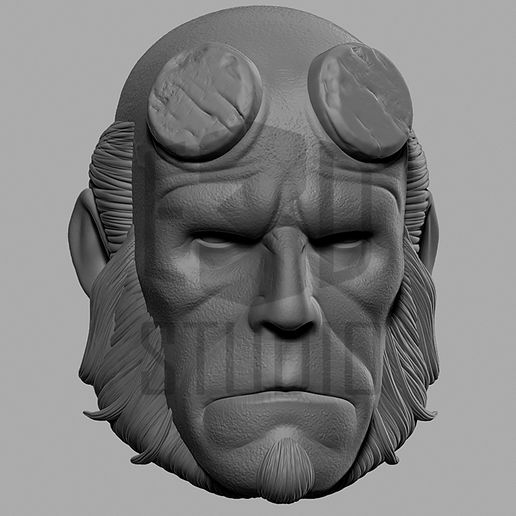 hellboy head