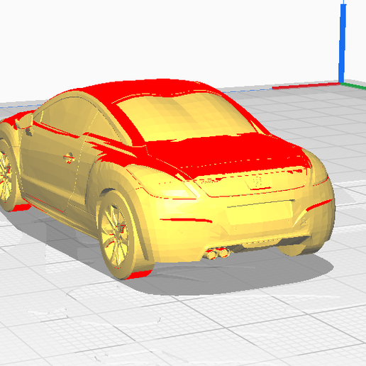 STL file PEUGEOT RCZ 🚙 ・3D printer design to download・Cults