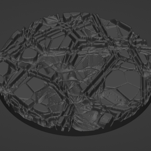 🌍 Charred Earth Set (25mm Base)・Free 3D File for ・Cults