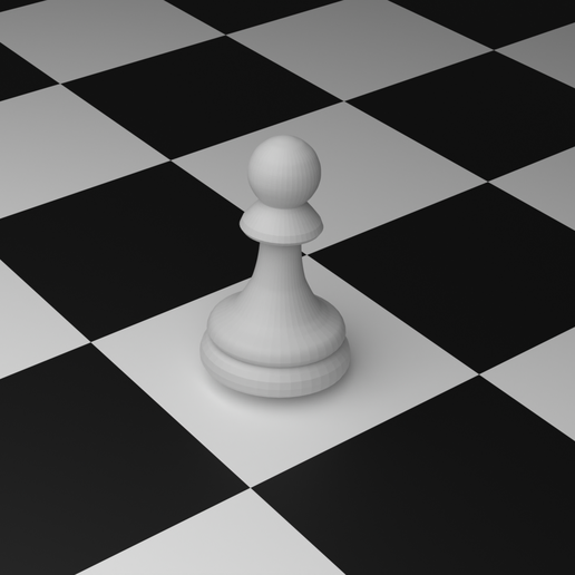 🍂 Weeble Wobble But It Won't Fall Down Chess Pawn・ STL File for 3D ...